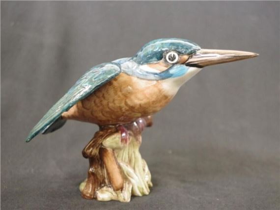 Albert Hallam | Beswick kingfisher | MutualArt