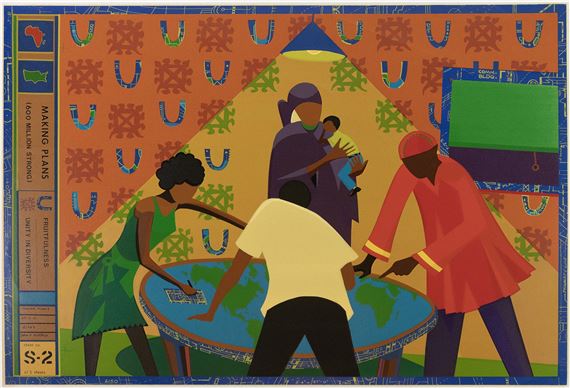 John Thomas Riddle, Jr. | Making Plans (1982) | MutualArt