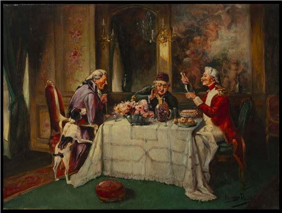 Ramón Muñoz Rubio | El Banquete | MutualArt