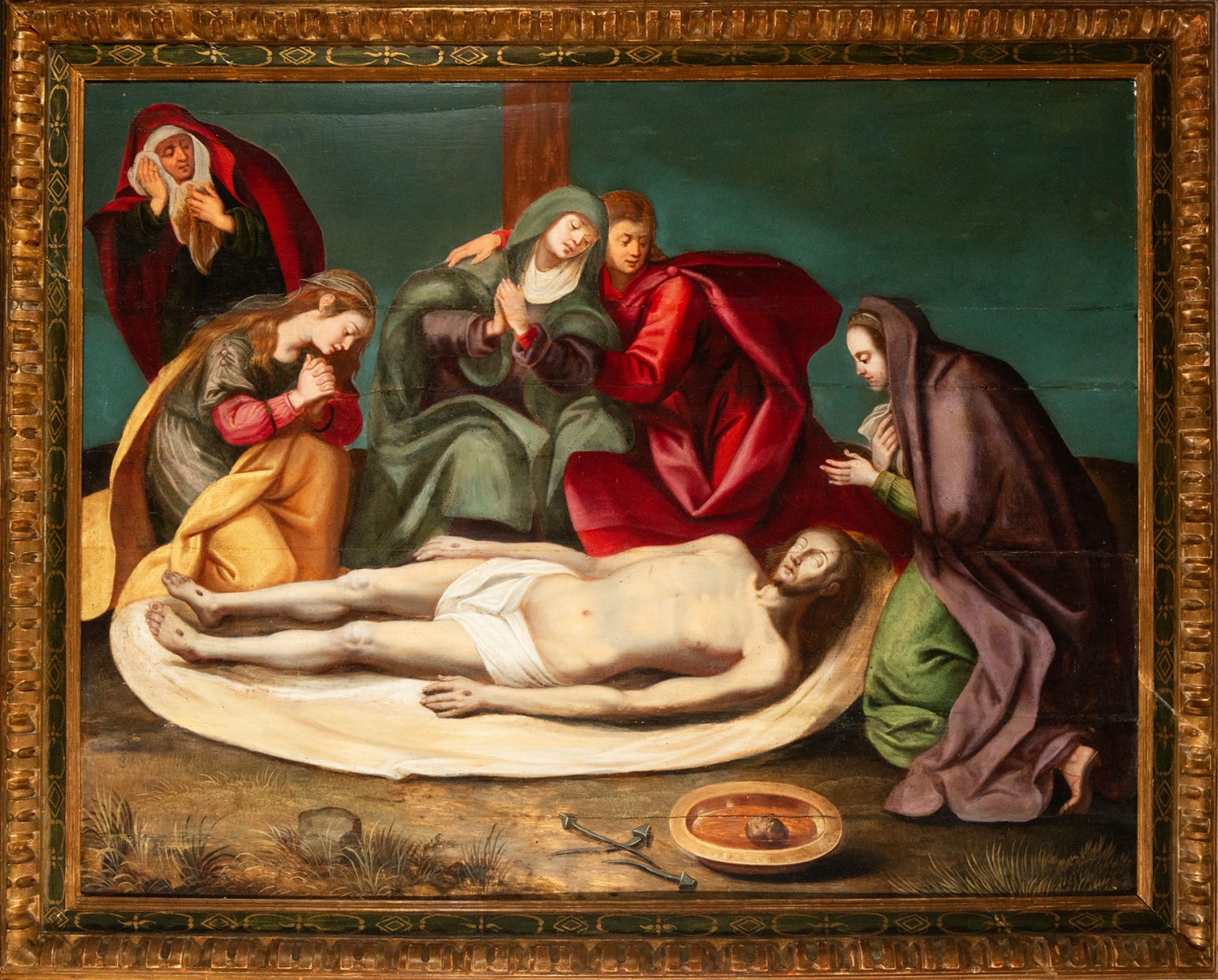 Hispano-Flemish School, 16th Century | El Entierro de Cristo | MutualArt