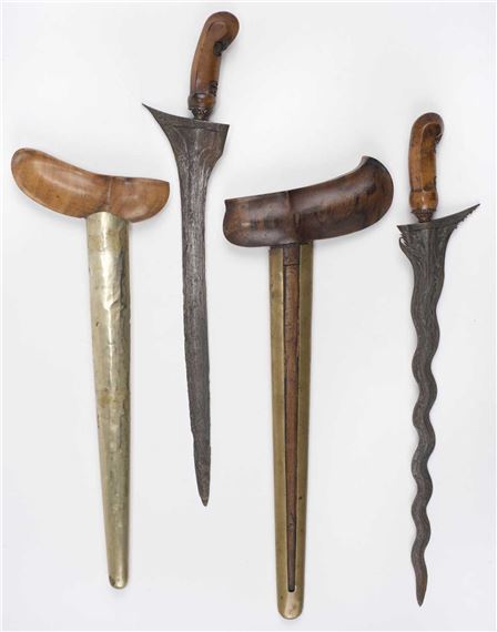 Blade | Two Malayan daggers | MutualArt