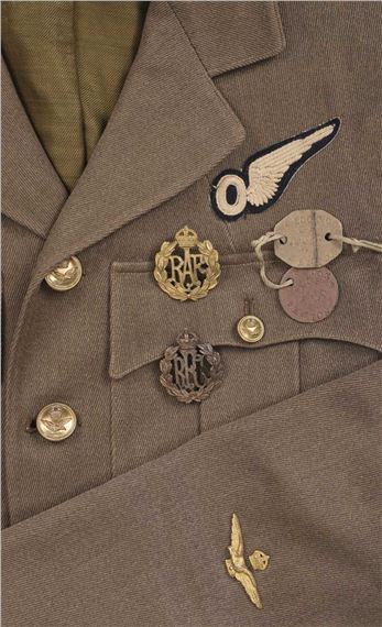 R. Benton | A WWI RFC officer's tunic worn by an Observer | MutualArt