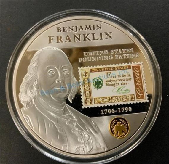 Benjamin Capdevielle | Benjamin Franklin Founding Father Commemorative ...