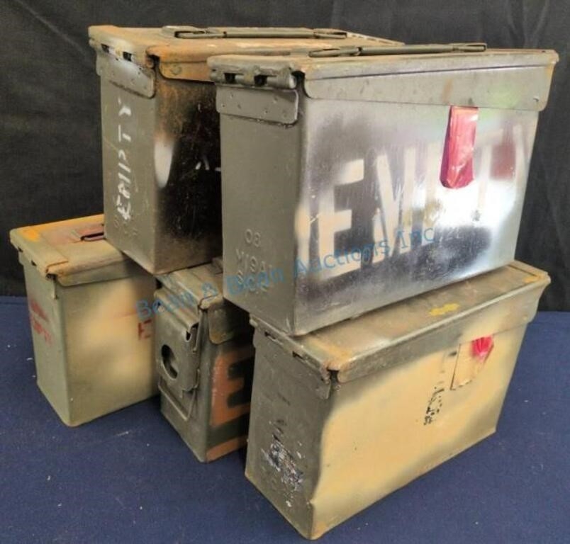 SURPLUS | Stack of Military Surplus Ammo Boxes | MutualArt