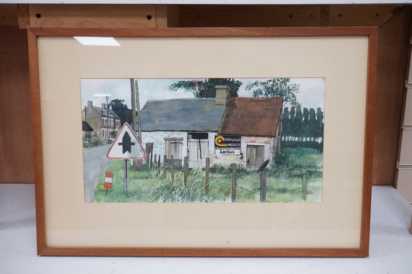 Jim Russell | 'Farm Buildings | MutualArt