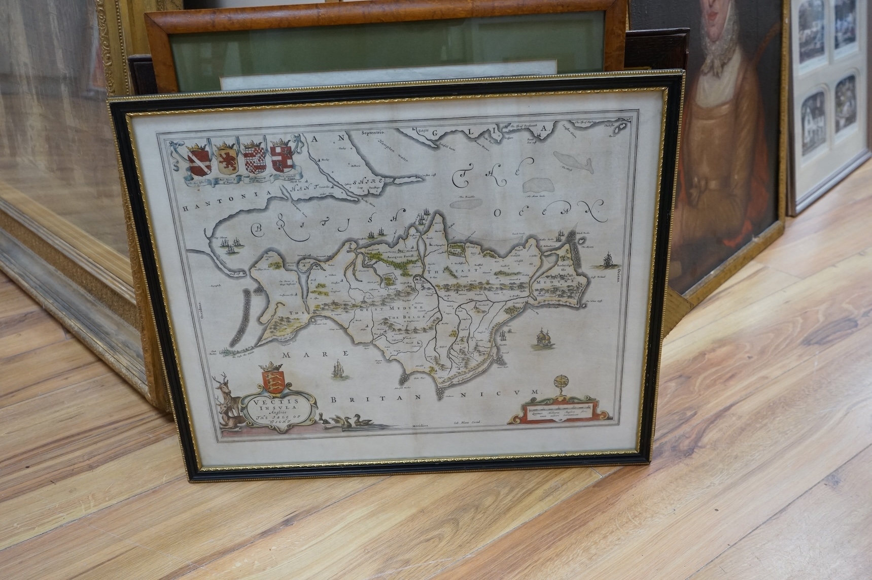 Robert Morden | Three 18th century and later hand coloured maps ...