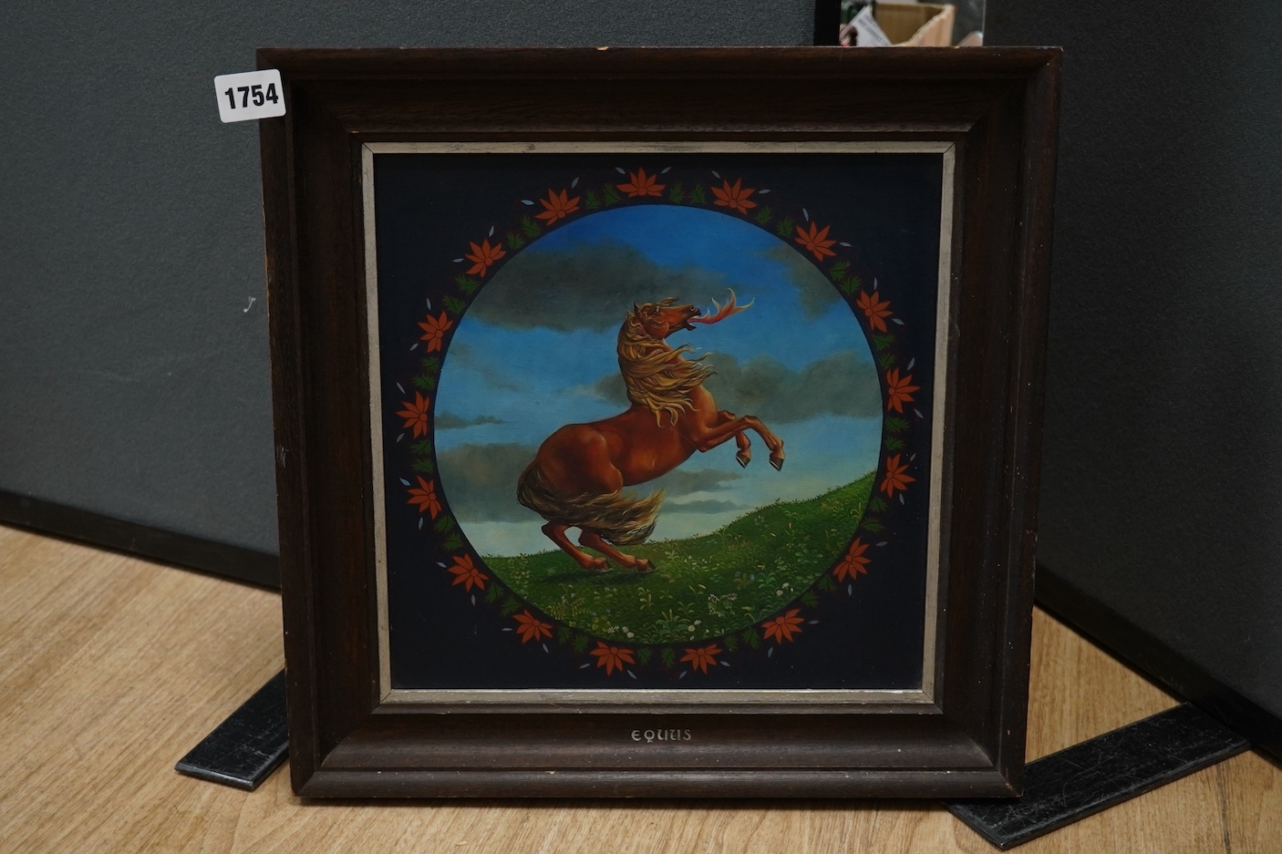 Patrick Faulkner | Patrick Faulkner, decorative oil on board, Study of ...