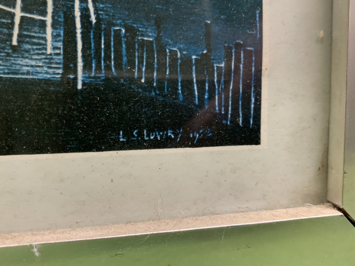 Laurence Stephen Lowry | A LARGE FRAMED OF A TYPICAL INDUSTRIAL ...