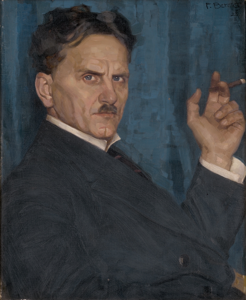Fritz Bersch | Bildnis des Malers Albrecht Bruck (1925) | MutualArt