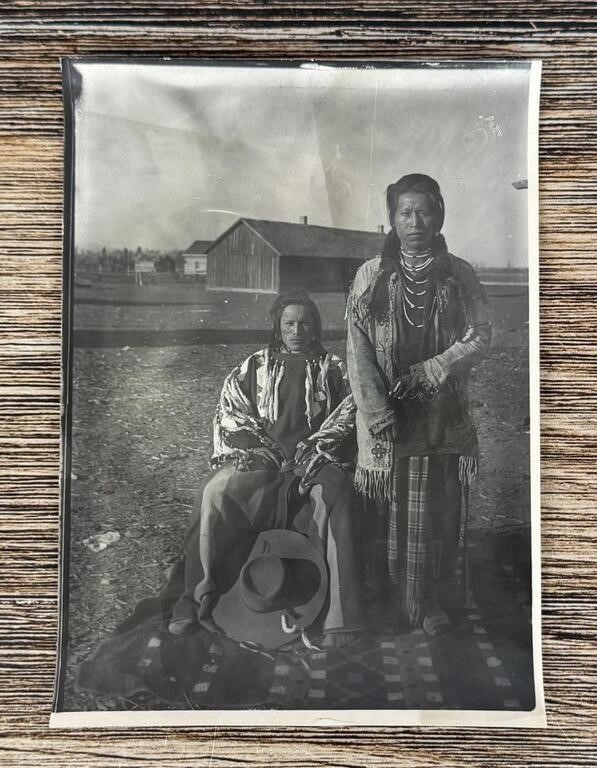 Edward Boos | Edward Boos Flathead Indian Montana Photo (20th Century ...
