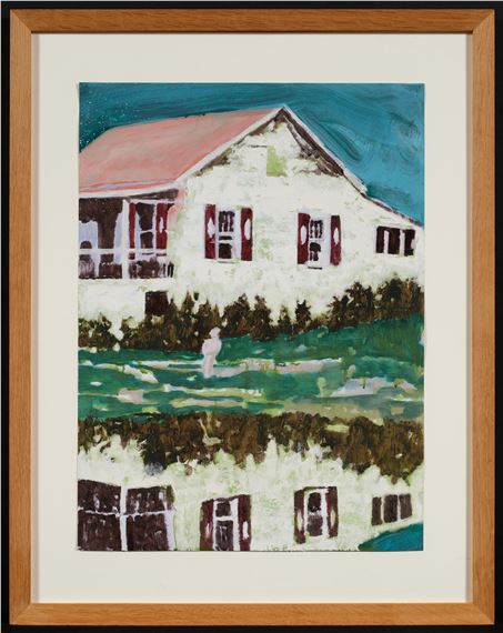 Peter Doig | Study For Camp Forestia II (1996) | MutualArt
