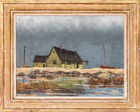 Elizabeth Meissner Gaynor | Landscape With Cabin | MutualArt