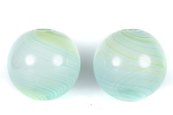 Dansk | Vintage DANSK International Art Glass Rose Bowls | MutualArt