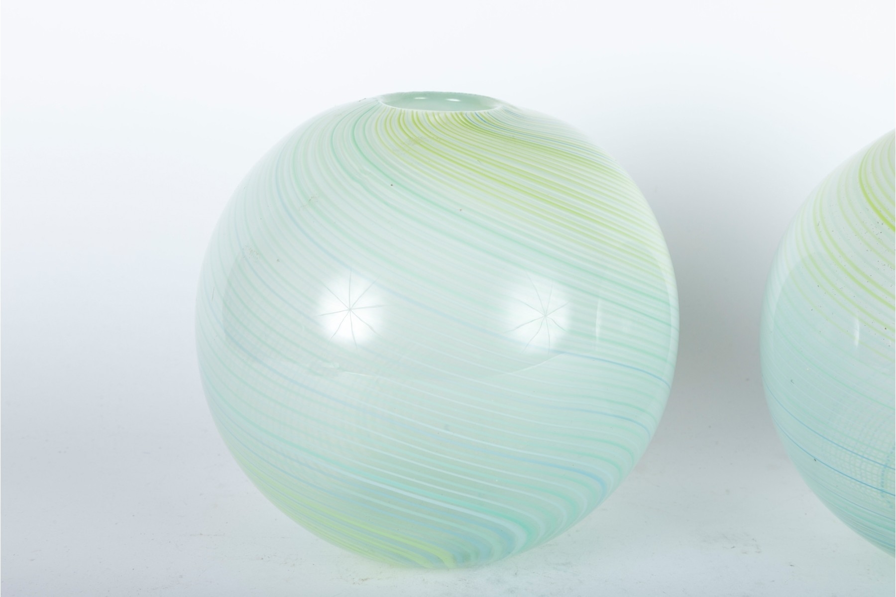 Dansk | Vintage DANSK International Art Glass Rose Bowls | MutualArt