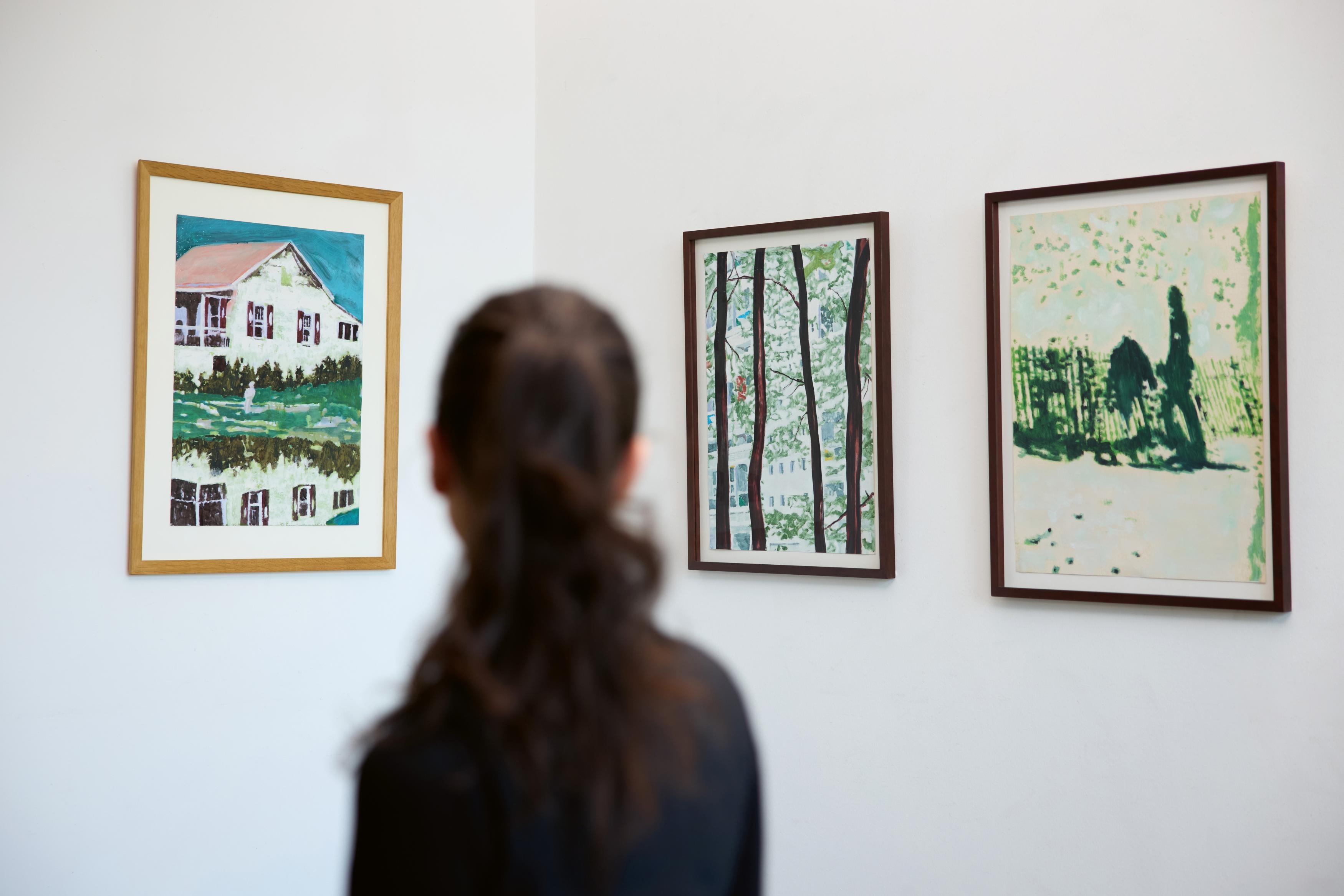 Peter Doig | Study For Camp Forestia II (1996) | MutualArt