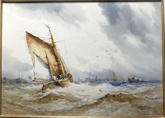 Frederick James Aldridge | known as HILLS Marine | MutualArt