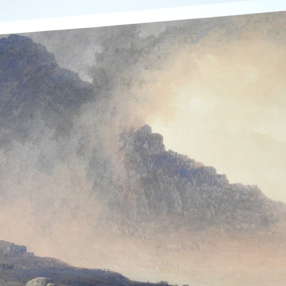Henry W. Henley | a large mountain and river landscape (1851) | MutualArt