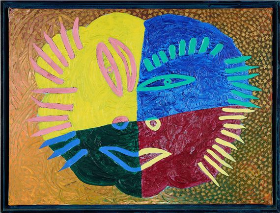 Michael Buthe | Sonnensegelkopf (1995) | MutualArt