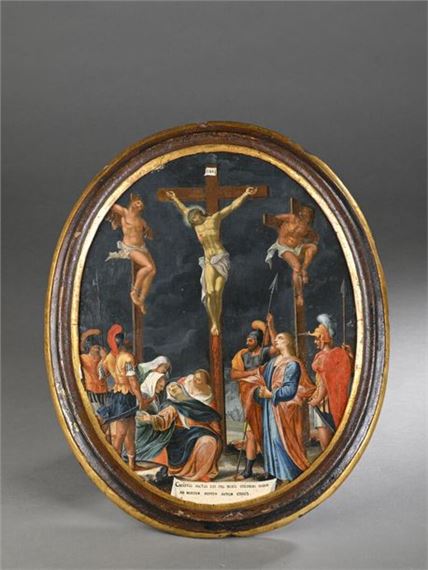 French School, 17th Century | The Crucifixion (Circa 1650) | MutualArt