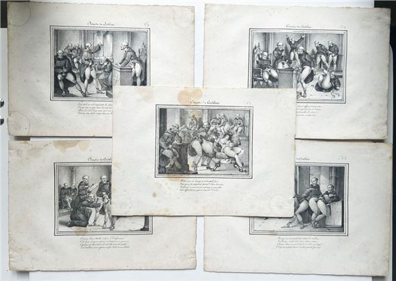 Eugène Le Poittevin | CHAPTER OF THE CORDELIERS (Circa 1835) | MutualArt