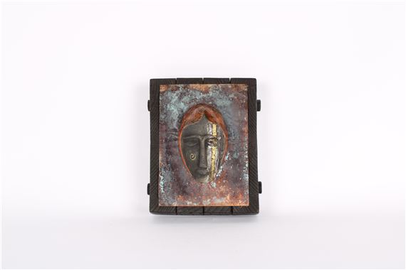 Elfyn Roberts | Raku Sleeping Celtic Warrior II Mask | MutualArt
