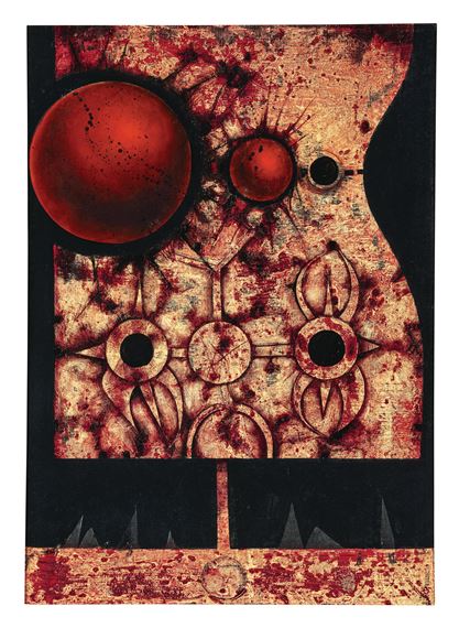 Mikuláš Medek | The head of a mechanical poet (1968) | MutualArt