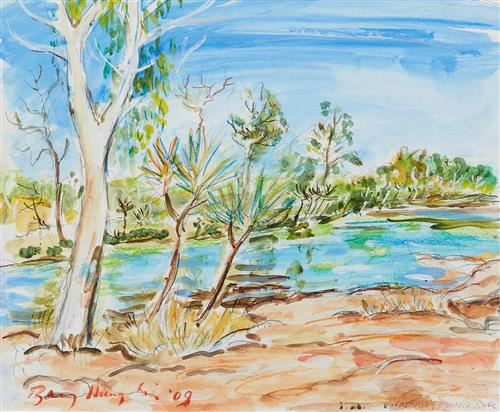 John Barry Humphries | The King Edward River (2009) | MutualArt