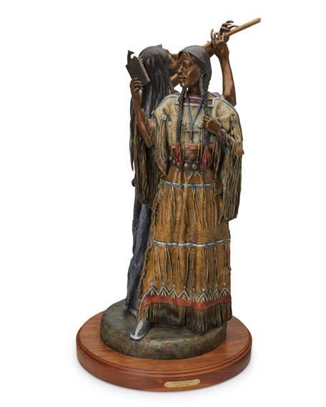 David Lemon | Cheyenne Courtship | MutualArt