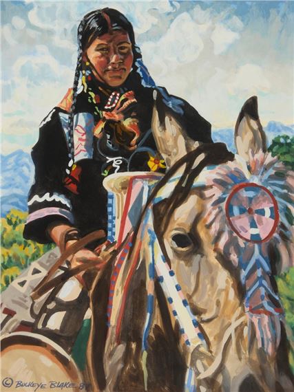 Buckeye Blake | Crow Fair Princess (1987) | MutualArt