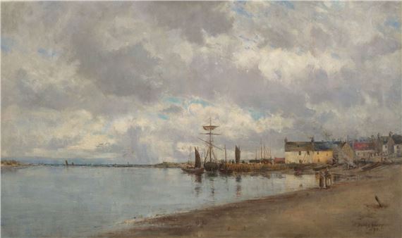 David West | THE ENTRANCE TO THE FINDHORN (1893) | MutualArt