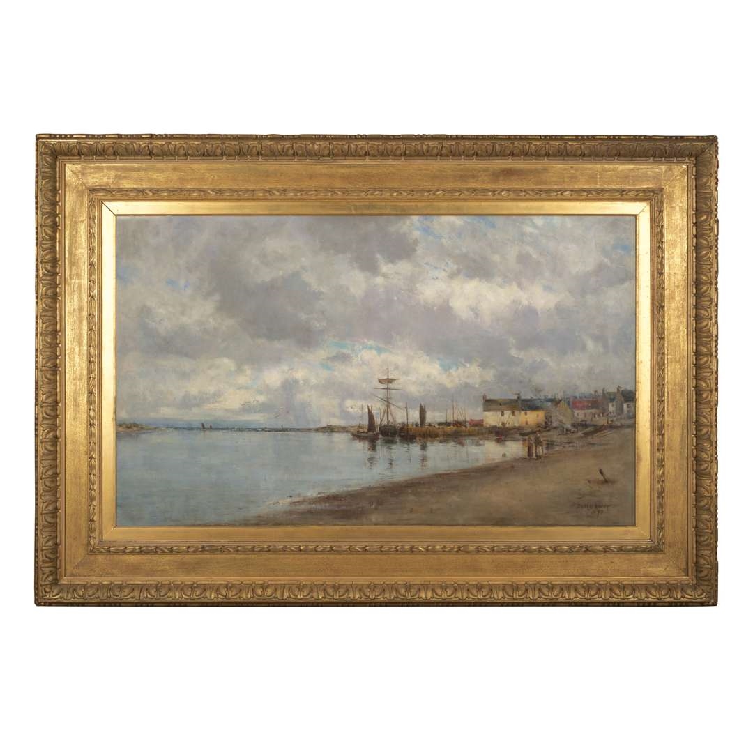 David West | THE ENTRANCE TO THE FINDHORN (1893) | MutualArt