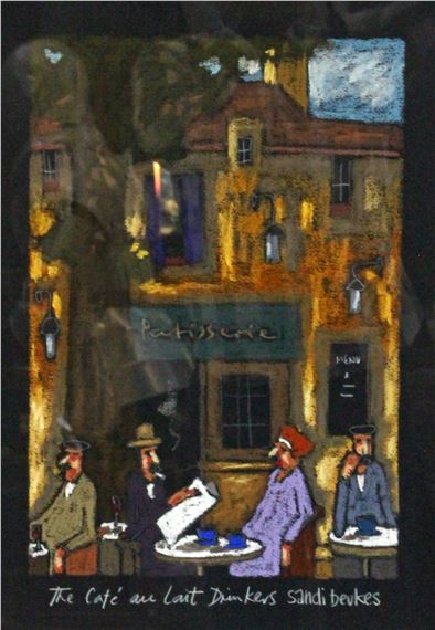 Sandi Beukes | THE CAFE AU LAIT DRINKERS | MutualArt