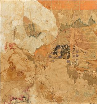 Mimmo Rotella | Cleopatra (1973) | MutualArt