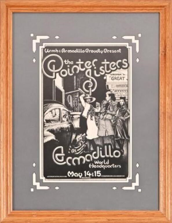 Micael Priest | Armadillo World Headquarters featuring The Point Sisters (1975) | MutualArt