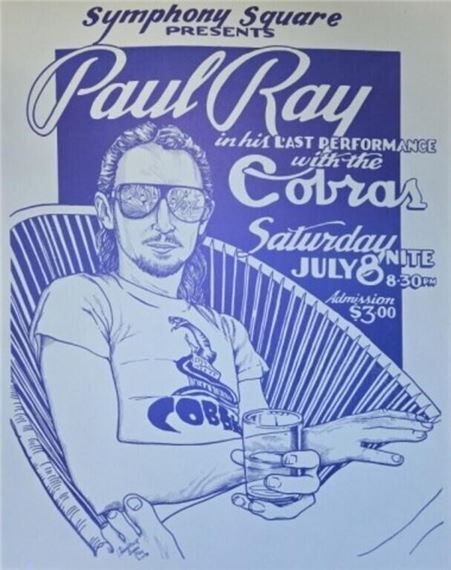 Micael Priest | Paul Ray and his last performance with the Cobras (1978 ...