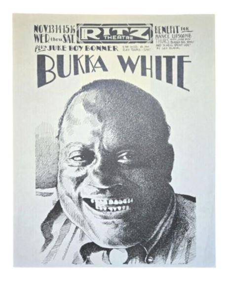 Jim Franklin | Bukka White plus Juke Boy Bonner (1975) | MutualArt