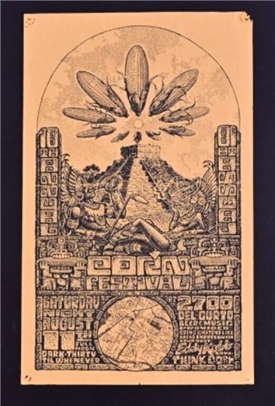 Priest | Corn Festival Handbill/Flyer by Micael Priest 1984 (1984 ...