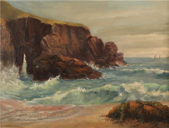 Peter MacGregor Wilson | 'A Rocky Cove' | MutualArt