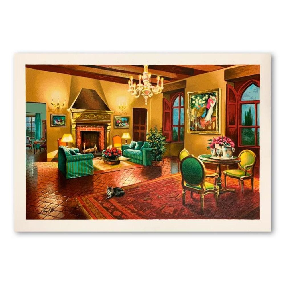 Anatoly Metlan | Homage to Chagall | MutualArt