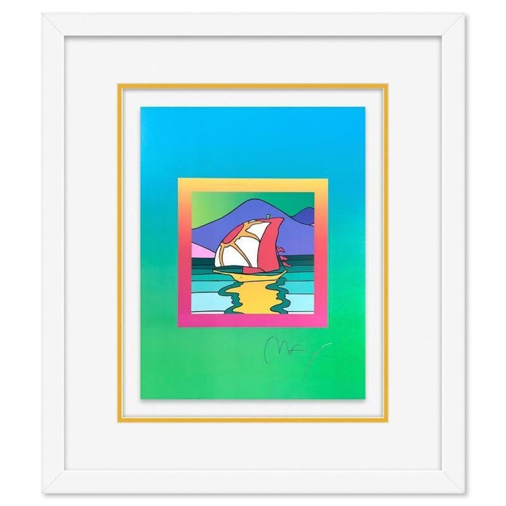 Peter Max | Sailboat East on Blends | MutualArt