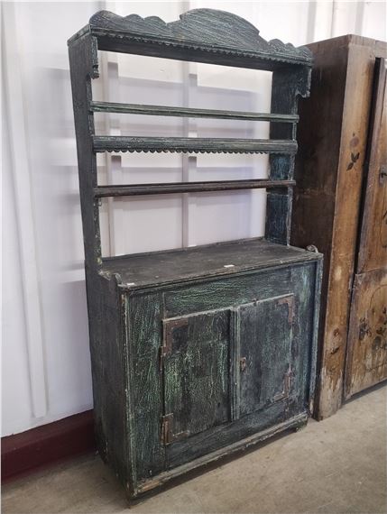 Ed Kitchen | A 19th Century style continental painted kitchen dresser ...