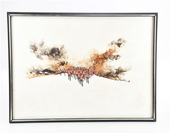 Brandon Cross | British battalion scene | MutualArt