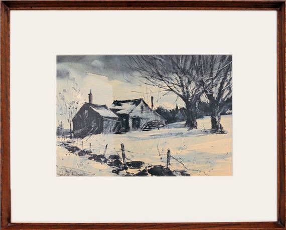 Don Stone | Winter Scene | MutualArt