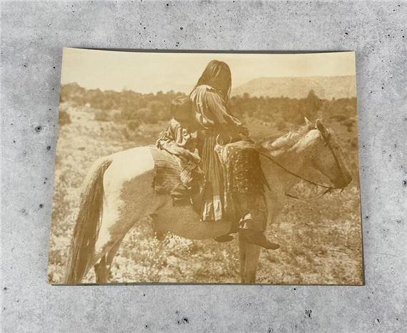Carl Moon | Carl Moon Apache Land Native American Indian Photo | MutualArt