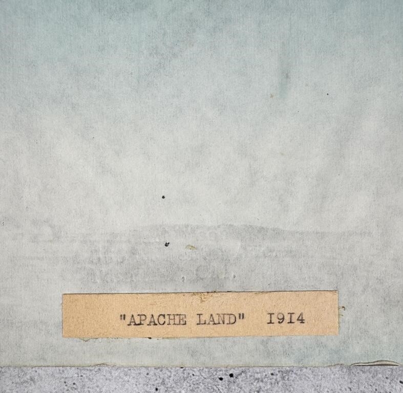 Carl Moon | Carl Moon Apache Land Native American Indian Photo | MutualArt