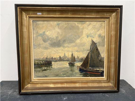 Maurice Sieron | Vue de port | MutualArt