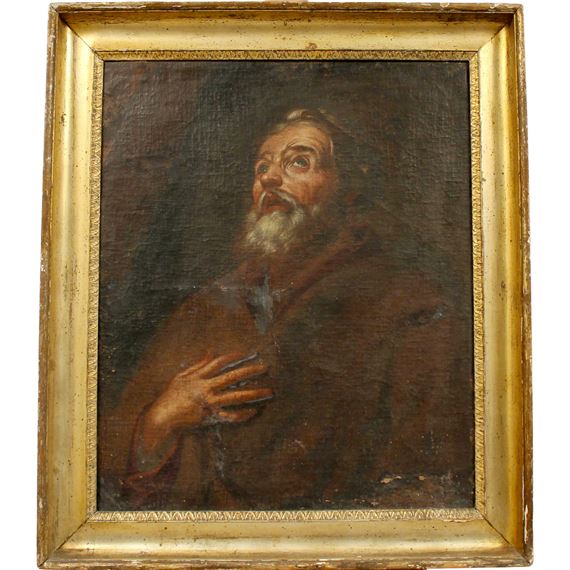 Neapolitan School, 17th Century | Figura di Santo | MutualArt