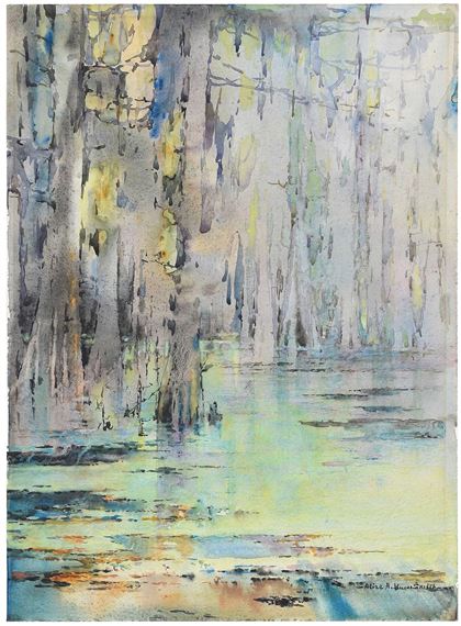 Alice Ravenel Huger Smith | Cypress Swamp | MutualArt