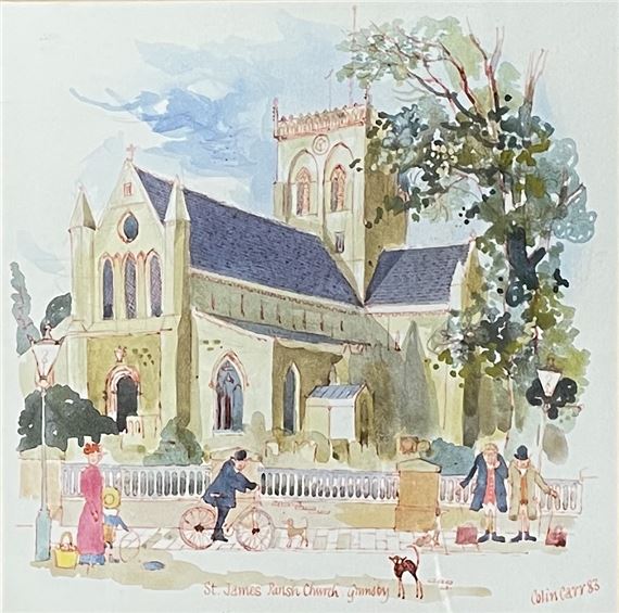 Colin Carr | St James Parish Church Grimsby (1983) | MutualArt