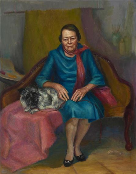 Yve Close | Portrait of Dora Toovey (1978) | MutualArt